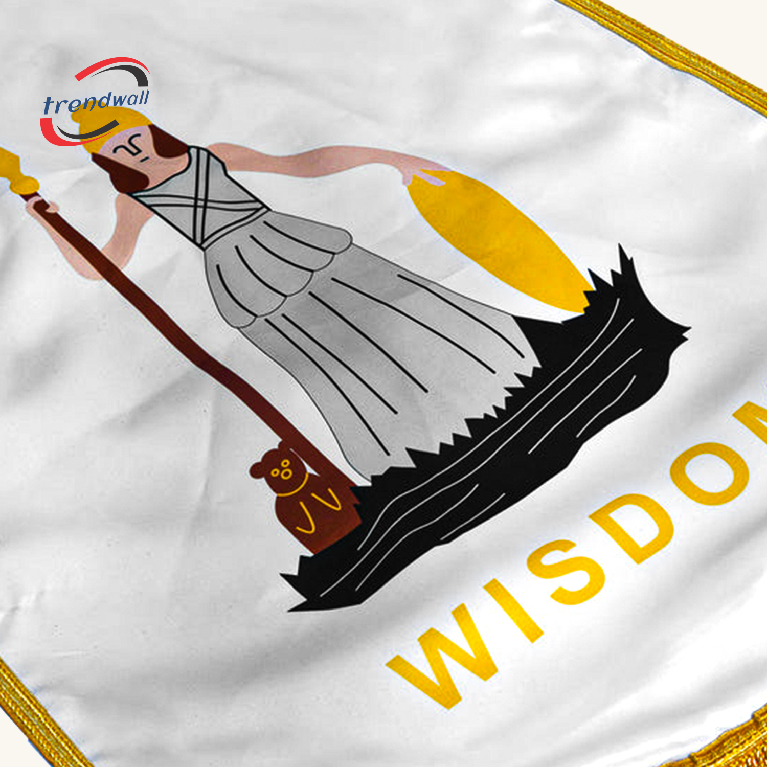 Wisdom Order Of The Amaranth Banner | Gold Braid & Fringe – 4 Sizes ...