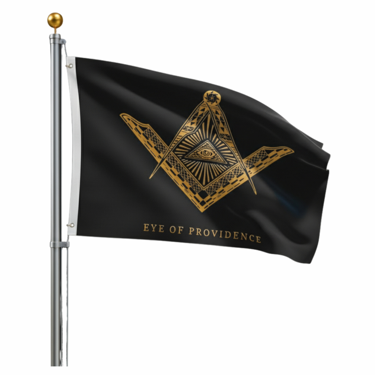 Masonic Eye of Providence Flag – Yard Banner with Grommets, Masonic ...