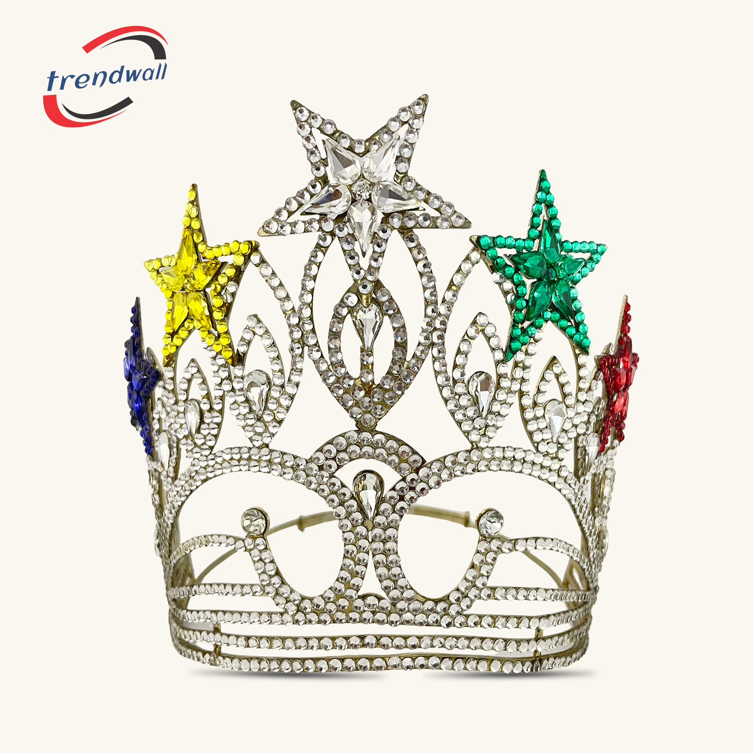 Masonic OES 5-Stars Grand Taller Crown Rare Style Gold Tone Adjustable ...