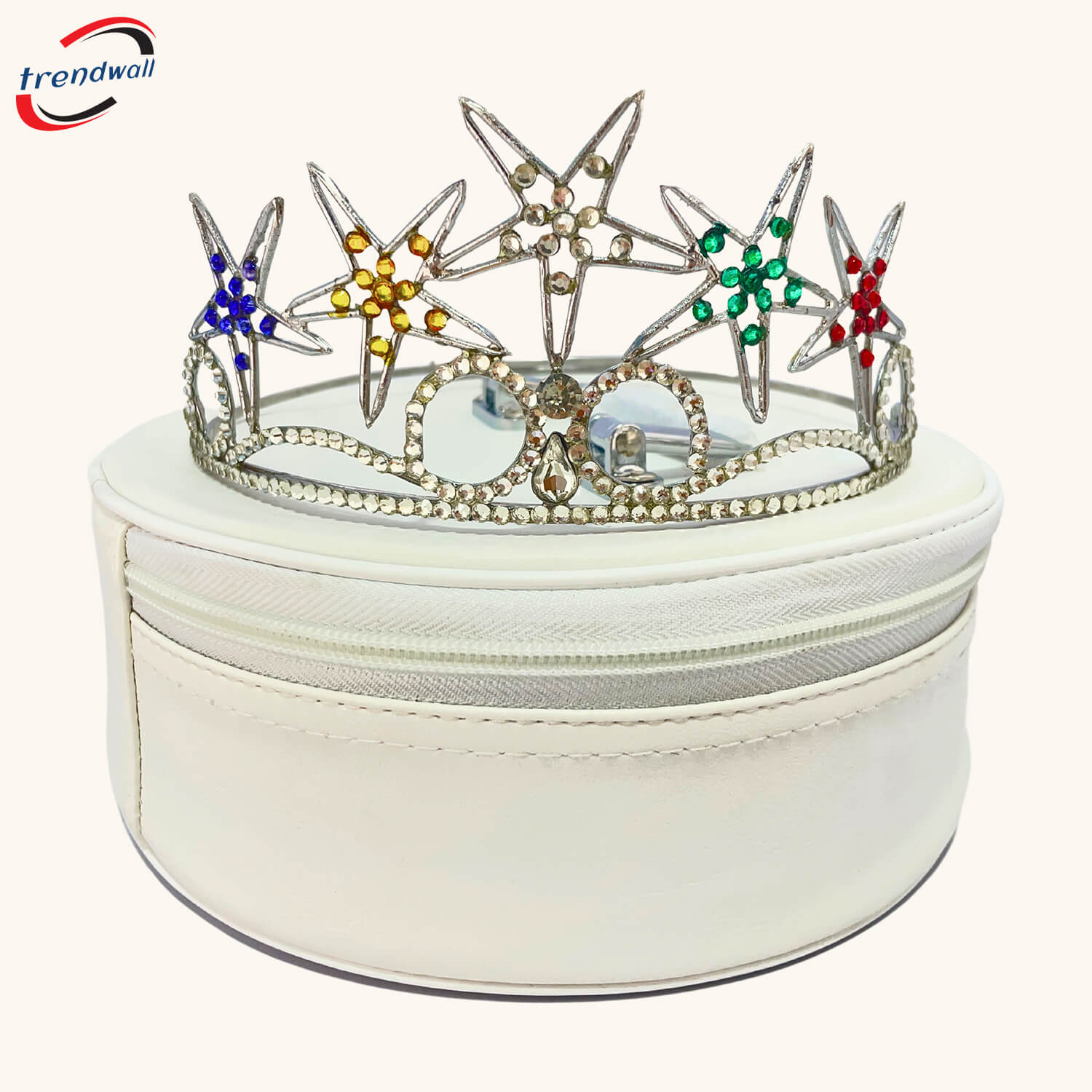 Masonic OES 5-Stars Crown Silver Tone Adjustable fitting - Masonic ...