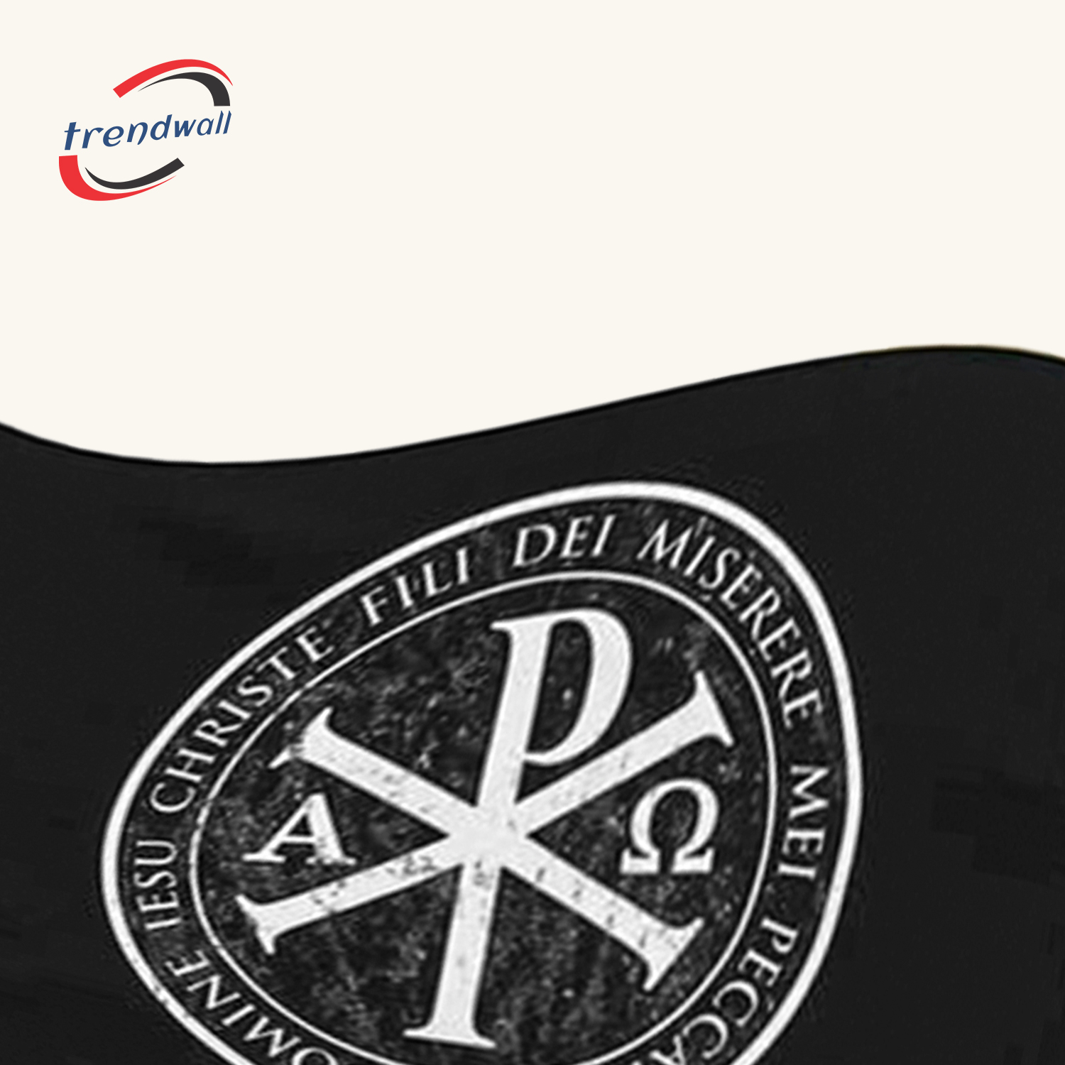 Red Cross of Constantine Flag – Chi Rho Christogram Banner | Durable ...