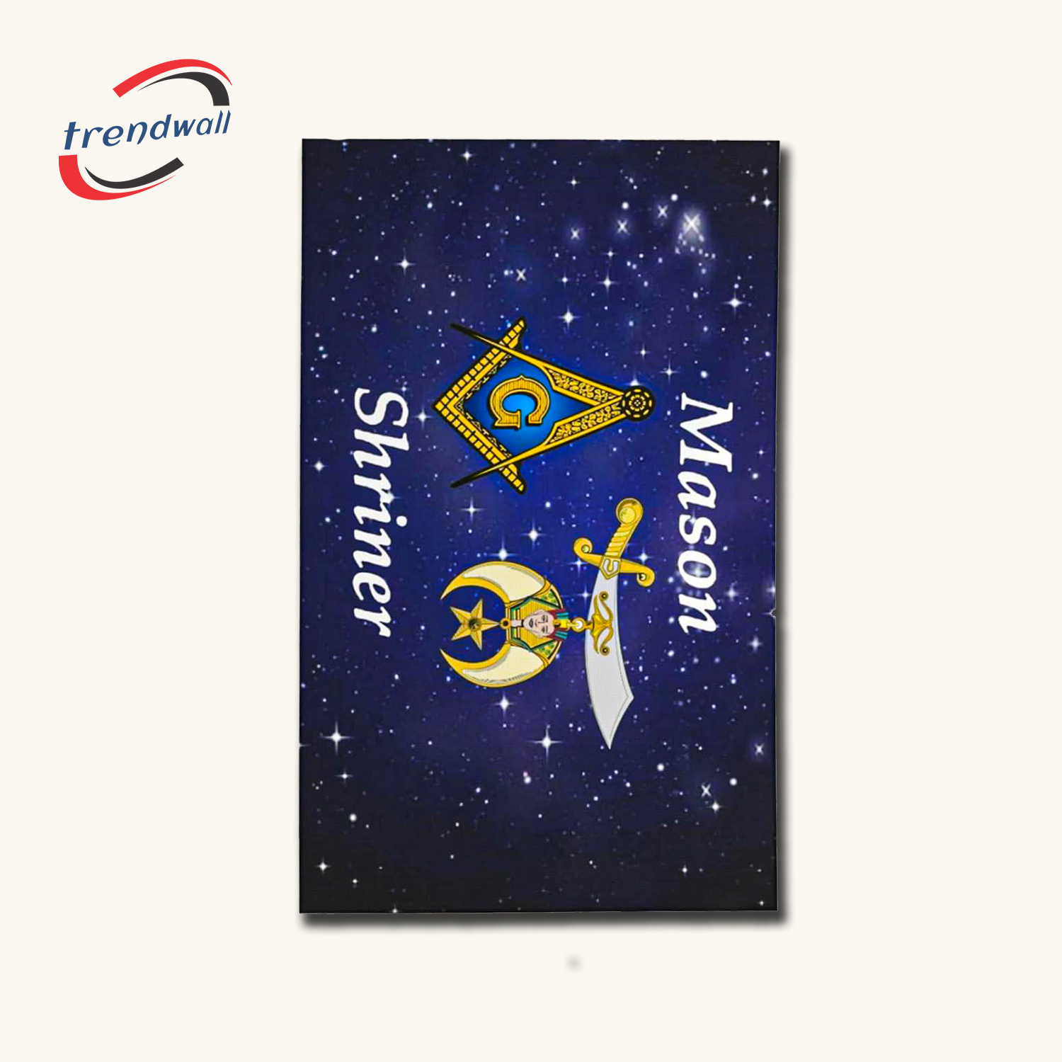 Masonic Shriner Flag – Double-Sided Outdoor Banner | Durable & Fade ...