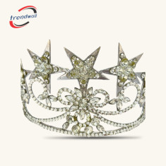 Masonic Clear Star Grand Crown Silver Tone and Adjustable Fitting ...