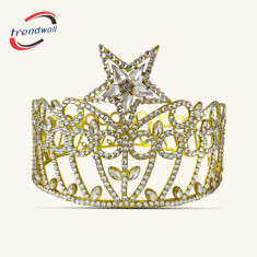 Masonic Associate Silver Star Crown – Gold Tone, Full Head Design ...